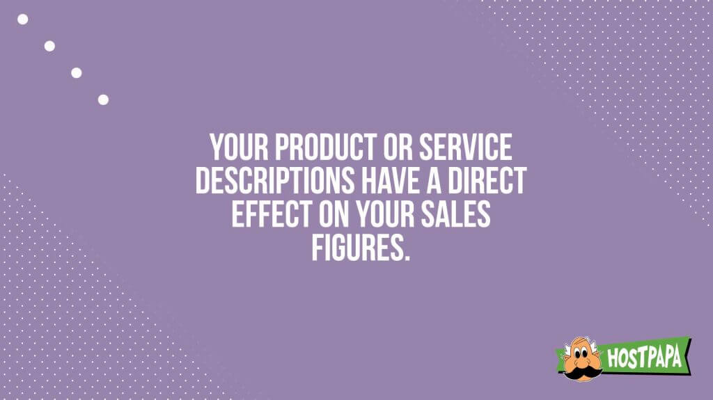 How to Write Effective Product & Service Descriptions - The HostPapa Blog