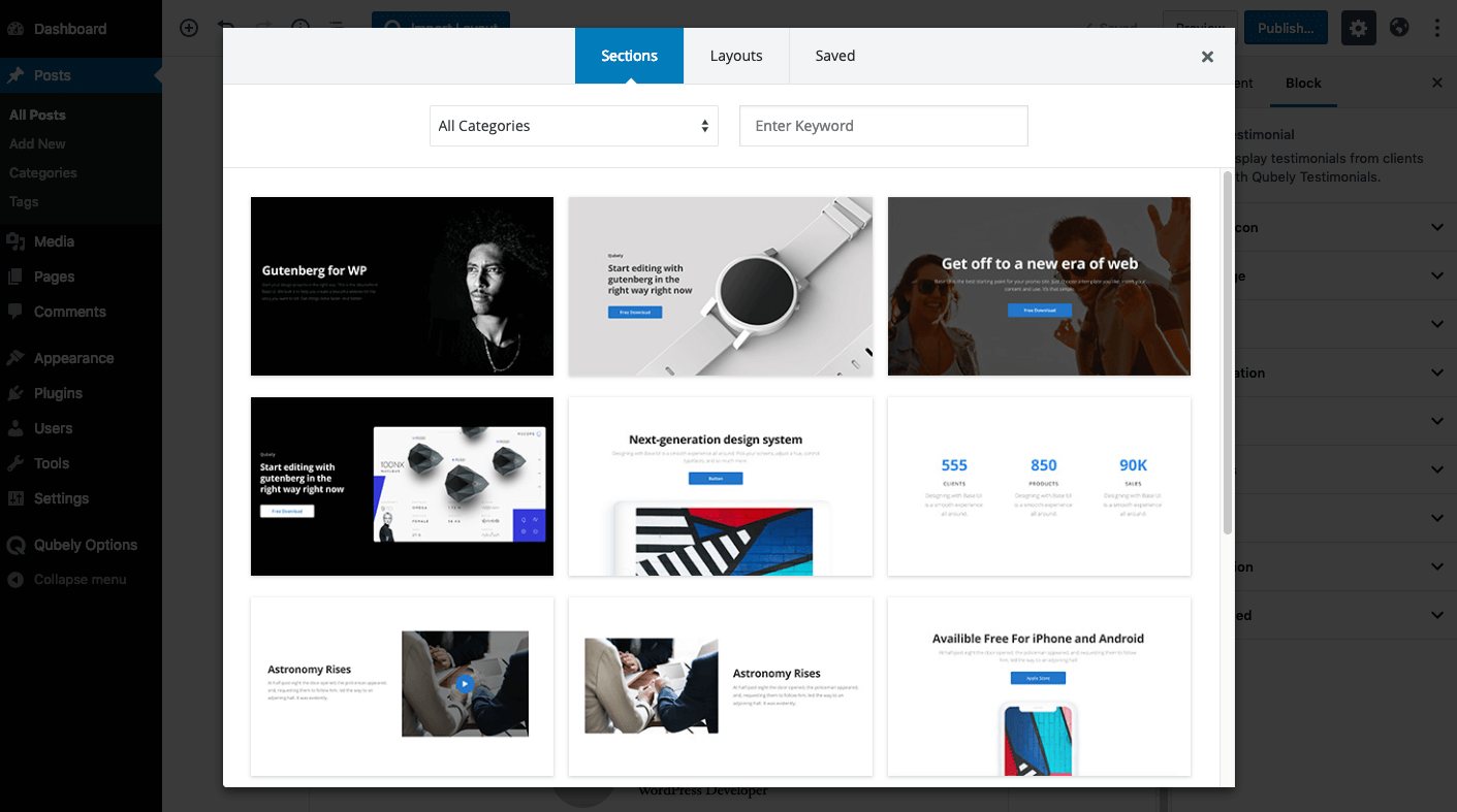 Qubely: Take Gutenberg to new heights with custom blocks