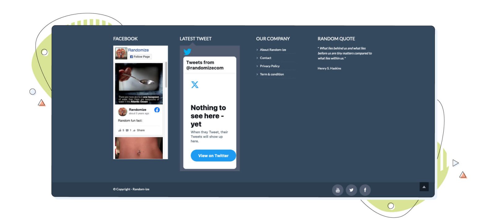 Website Footer Design: Best Practices, & Examples | HostPapa