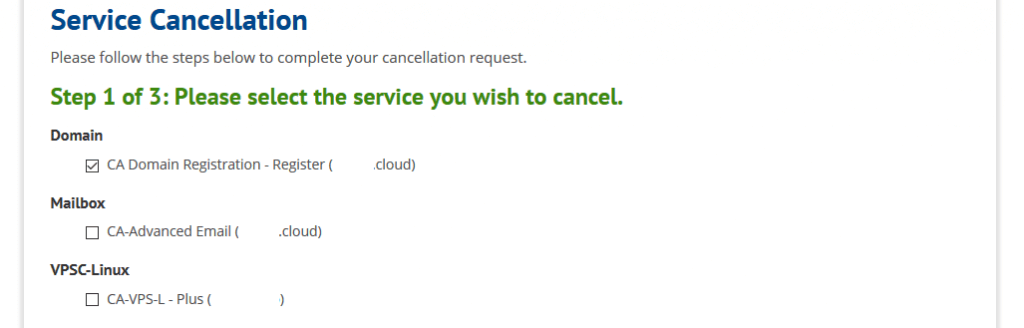 How to cancel a HostPapa service - HostPapa Dashboard