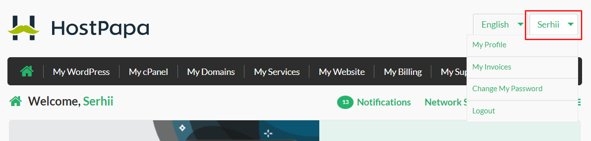 How to log out of your HostPapa Dashboard | HostPapa Support