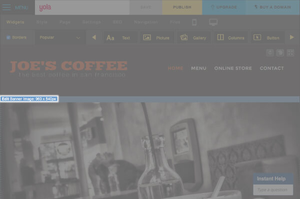 Personalize your Style - HostPapa Website Builder