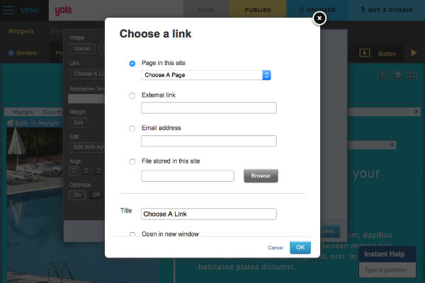 Creating Links - HostPapa Website Builder