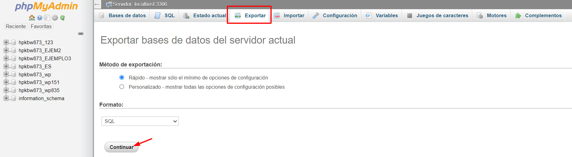 Cómo puedes hacer una copia de seguridad de una base de datos MySQL
