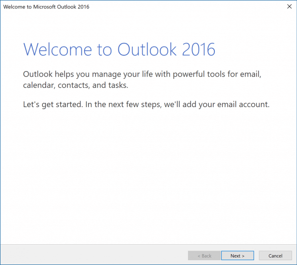 How to manually set up POP3 or IMAP email accounts in Outlook
