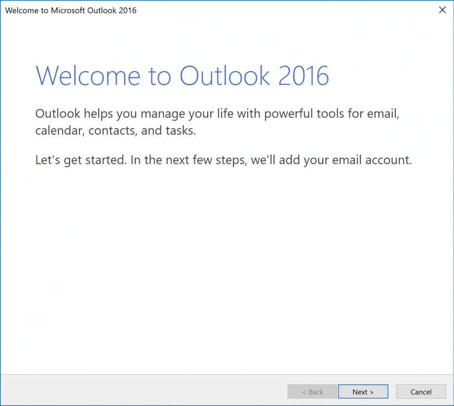 How to manually set up POP3 or IMAP email accounts in Outlook