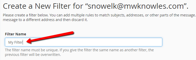 How to create email filters in cPanel - HostPapa Knowledge Base