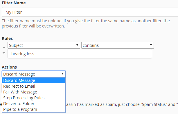 How to create email filters in cPanel - HostPapa Knowledge Base