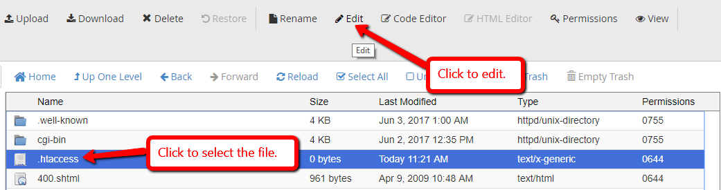 How to set up a 301 Redirect with .htaccess