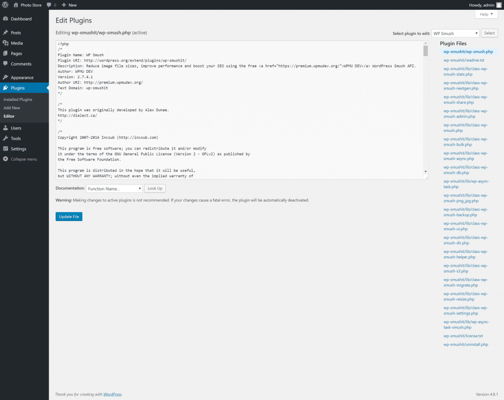 How To Disable The Theme And Plugin Editor In The Wordpress Admin Panel