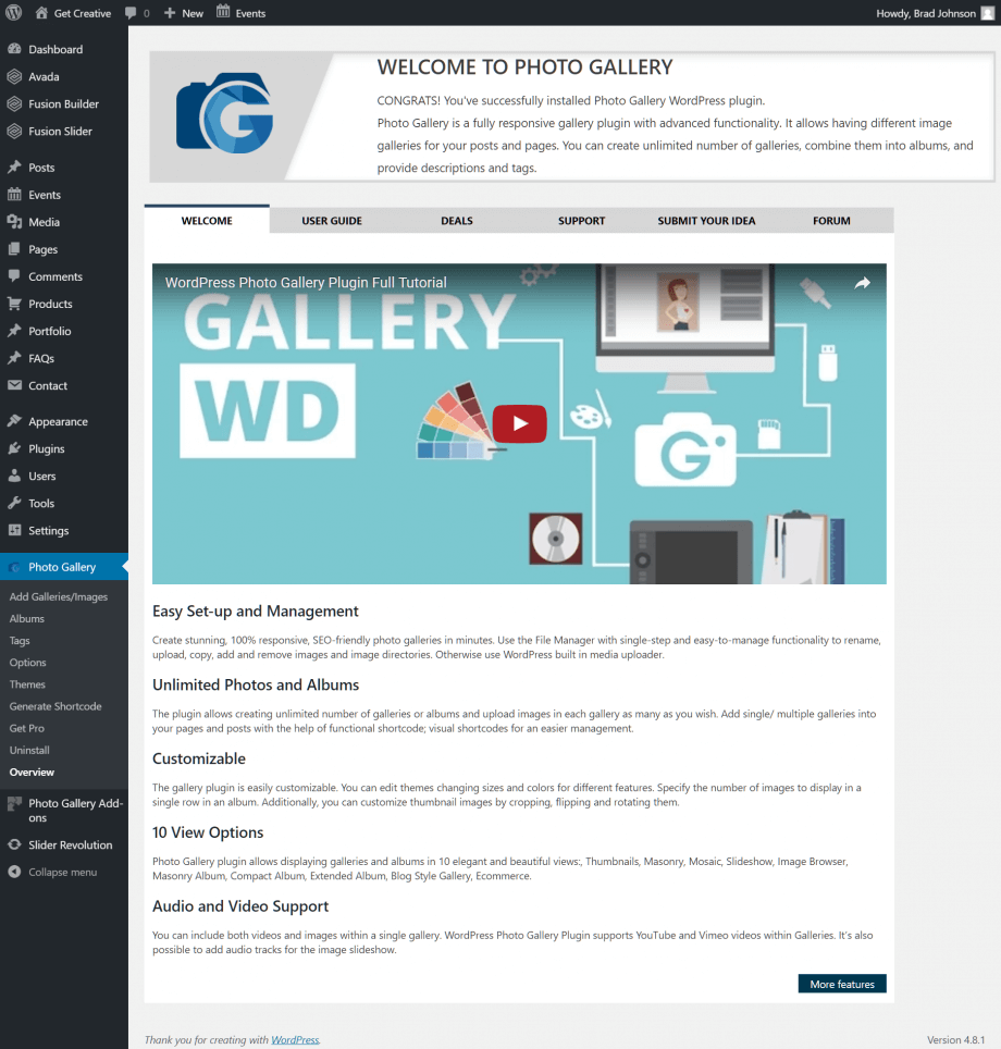 How to install and set up Photo Gallery by WD in WordPress - HostPapa Knowledge Base