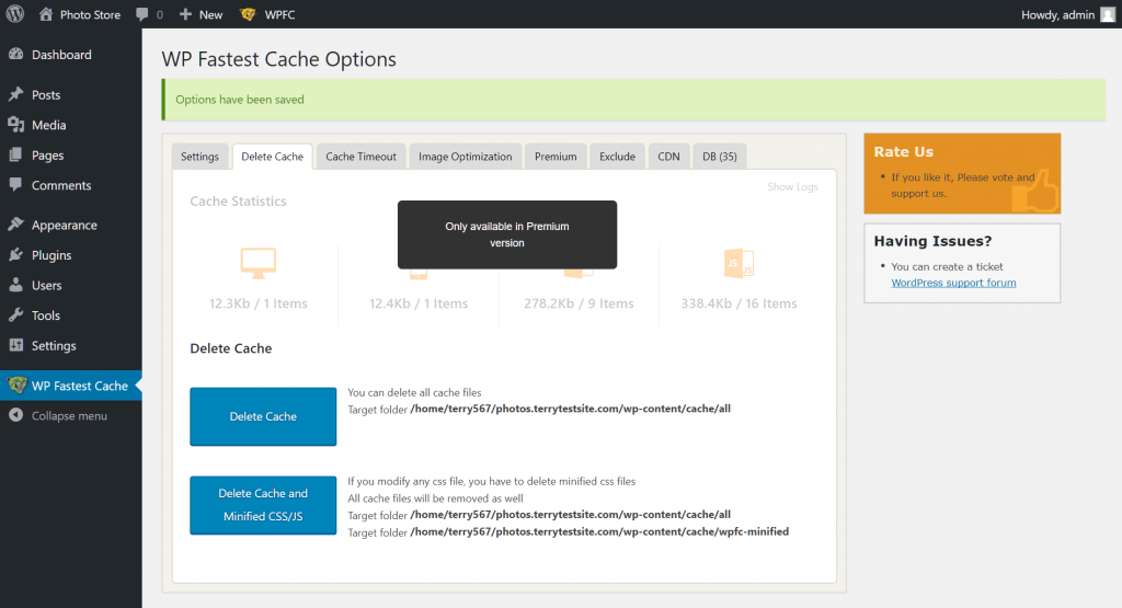 How to install and set up WP Fastest Cache for WordPress