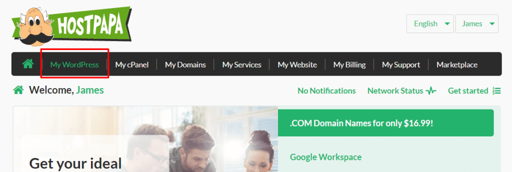 How to log in to the WordPress dashboard | HostPapa Support
