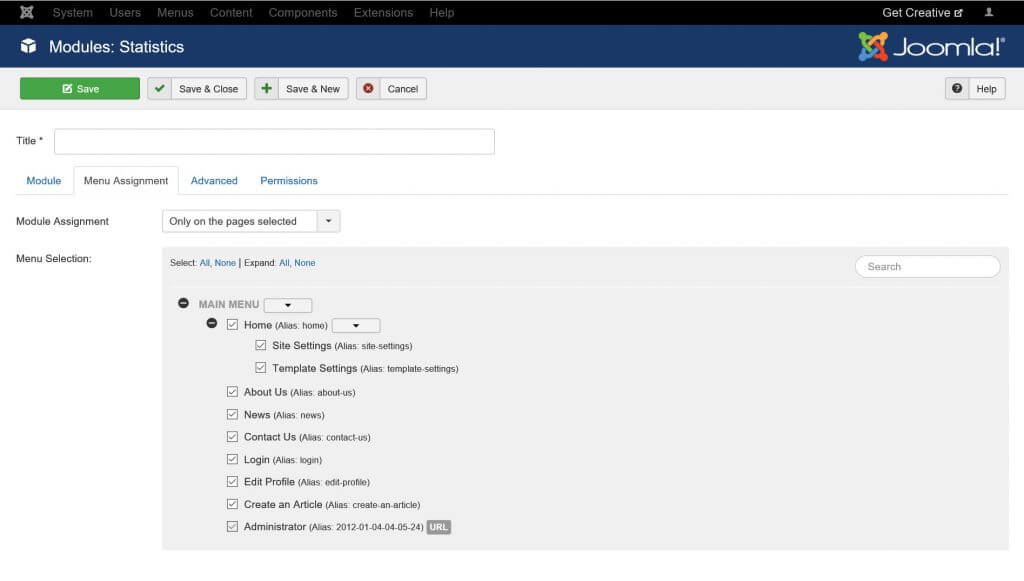What are Joomla! modules? - HostPapa Knowledge Base