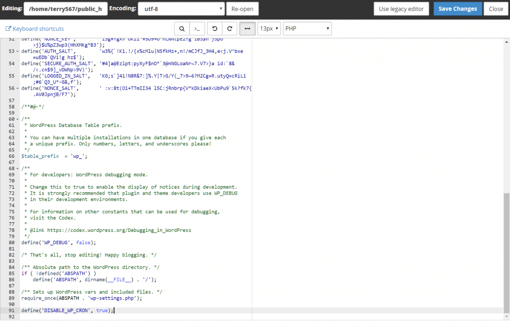 How to replace WordPress cron with a real cronjob