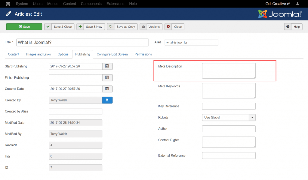 How to optimize your Joomla! website for search engines - HostPapa ...