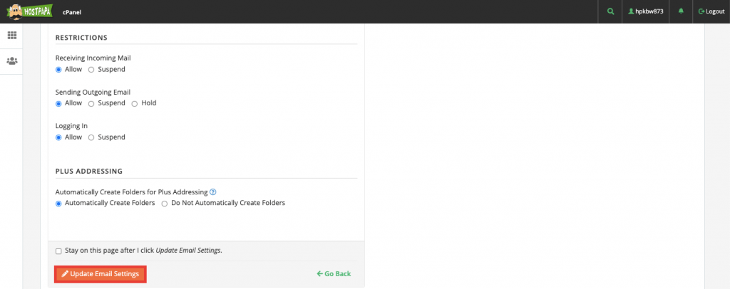How to change your email password | HostPapa Support