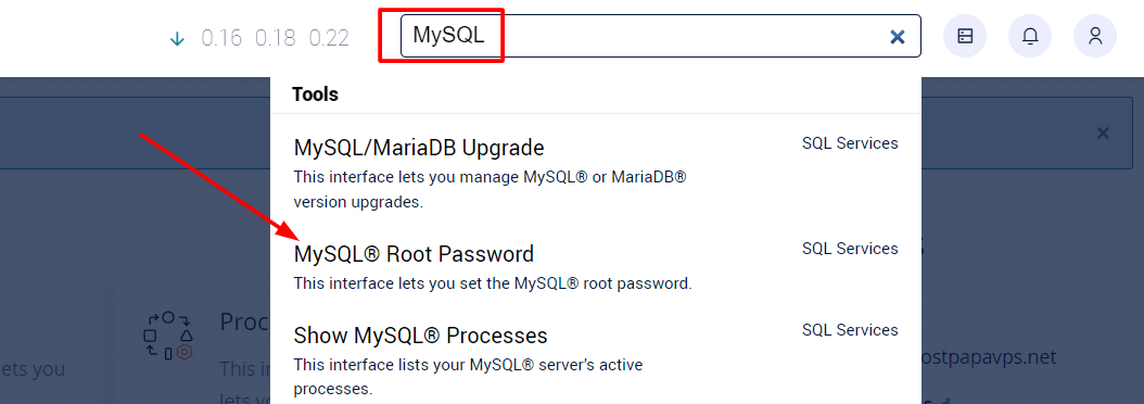 How to change your MySQL root password in WHM | HostPapa