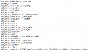 Useful Exim commands to manage your mail server