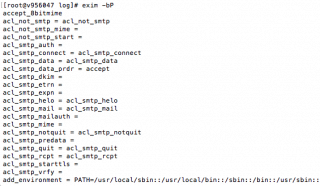 Useful Exim commands to manage your mail server