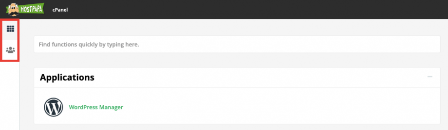 cPanel control panel overview | HostPapa Support