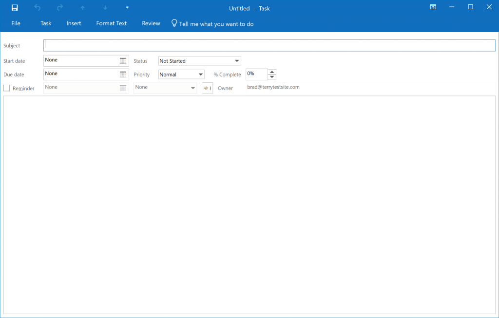 How to create, assign, and complete tasks in Outlook 2016