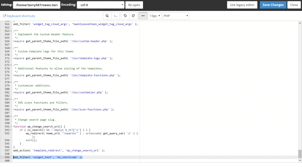 How to add a shortcode to a WordPress widget