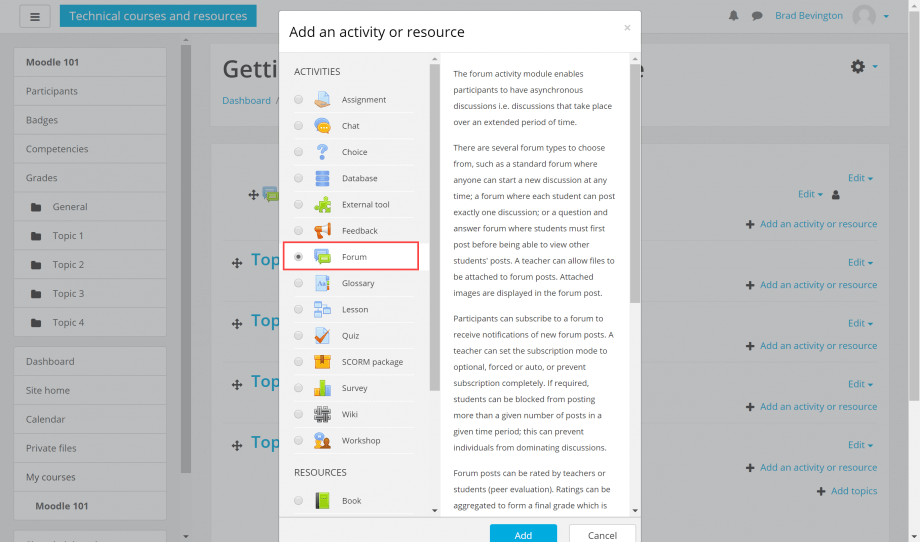How to use Moodle forums | HostPapa Support