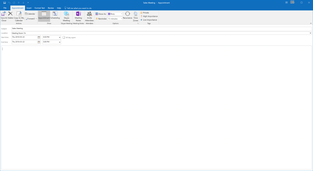 How to take Outlook meeting notes using OneNote - HostPapa Knowledge Base