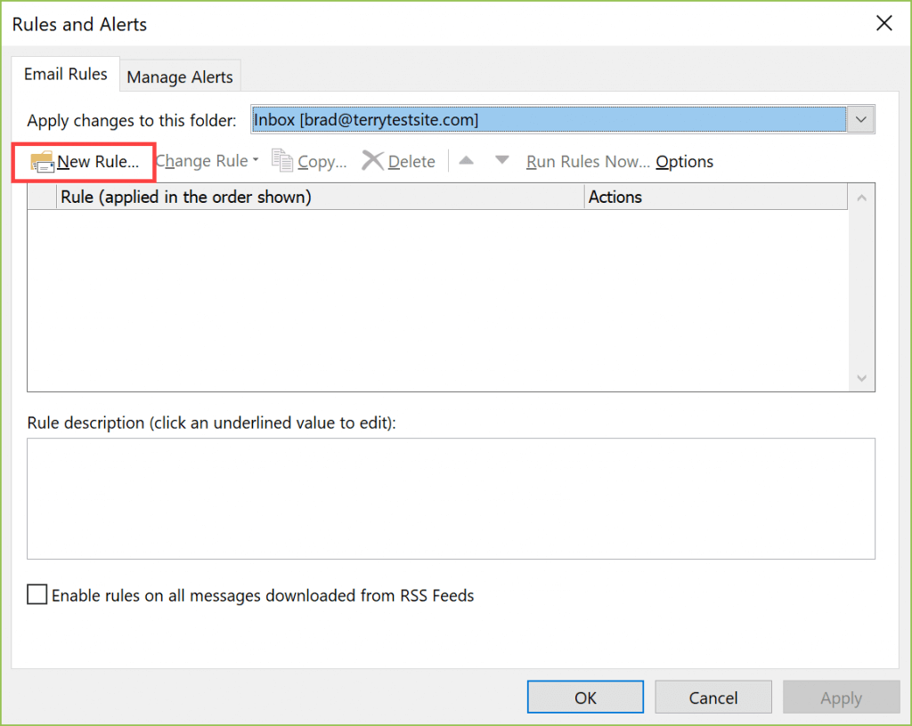 How to use and set up rules in Outlook | HostPapa Support
