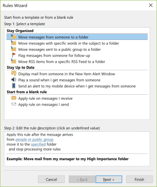 How to use and set up rules in Outlook | HostPapa Support