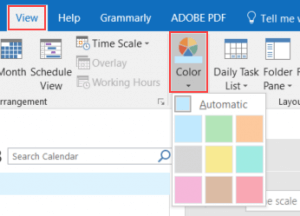 How to view and customize calendars in Outlook 2016 - HostPapa ...