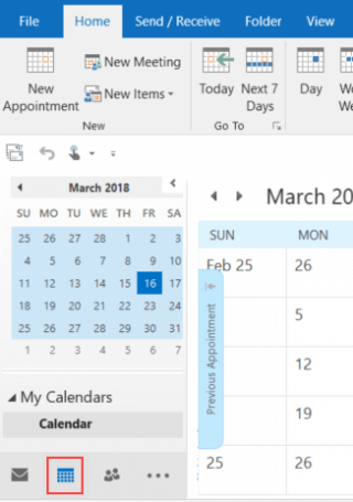 How to view and customize calendars in Outlook 2016 - HostPapa