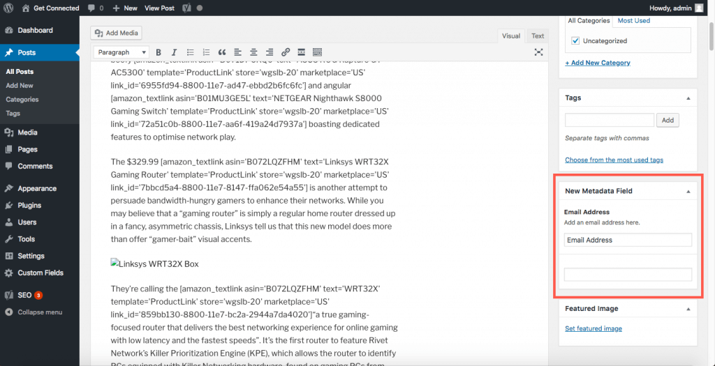 How to add meta boxes to your WordPress pages and posts