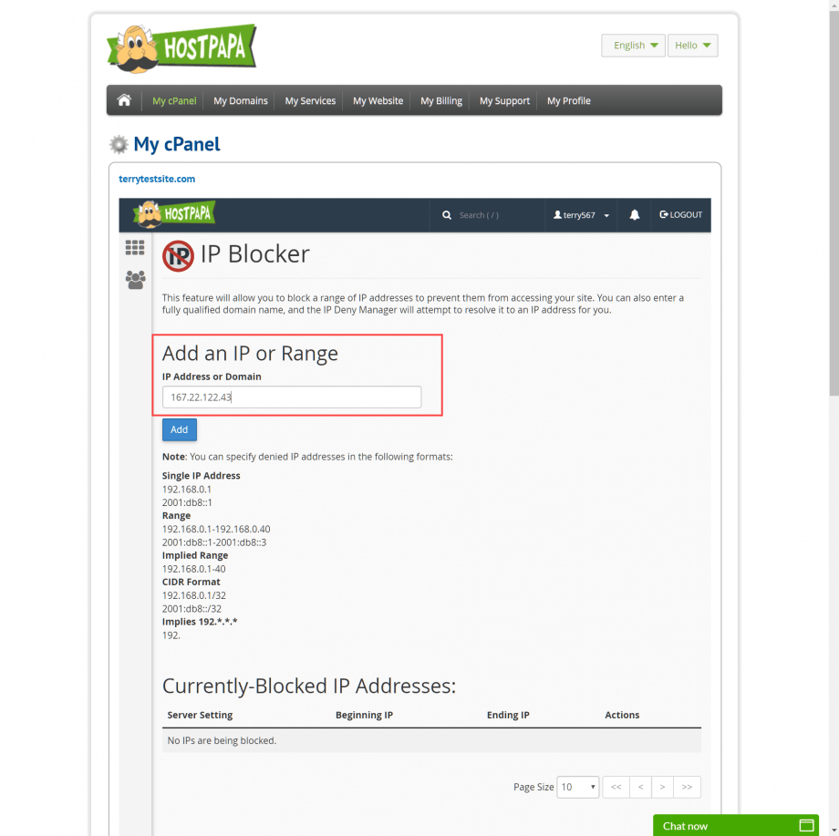 How to block IP addresses in WordPress - HostPapa Knowledge Base