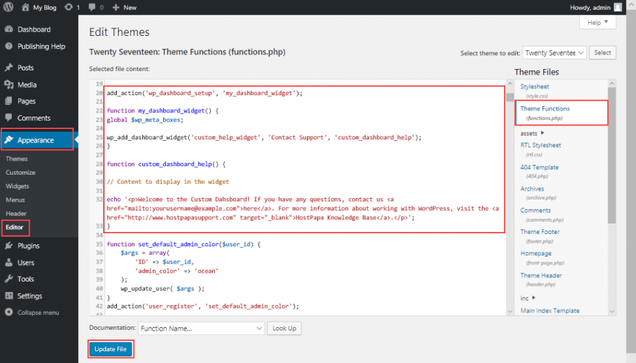 How to create a client dashboard in WordPress - HostPapa Knowledge Base