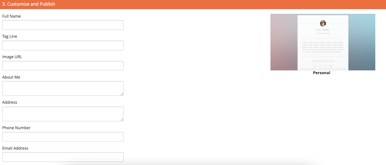 How to create a temporary landing page using Site Publisher | HostPapa
