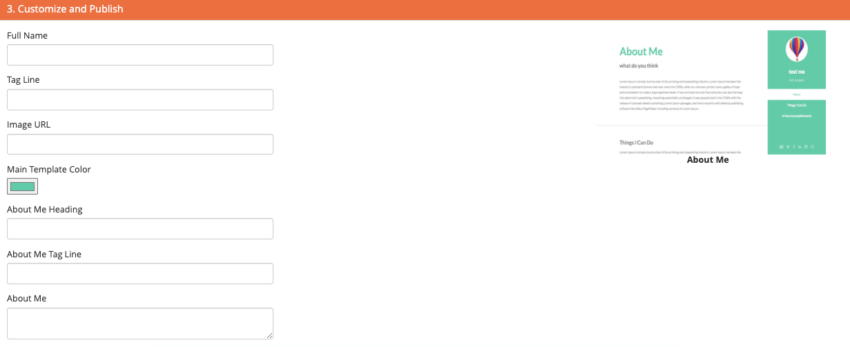 How to create a temporary landing page using Site Publisher | HostPapa