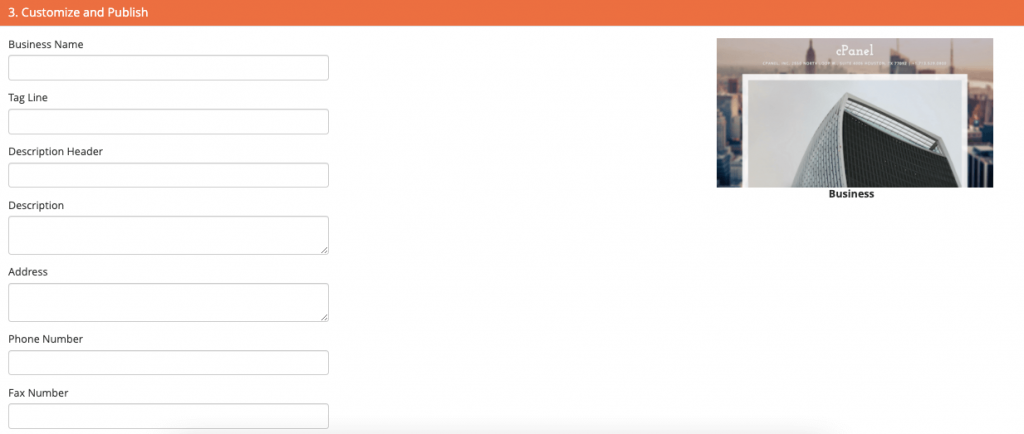 How to create a temporary landing page using Site Publisher | HostPapa
