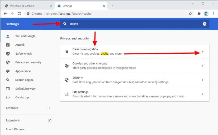 How to clear browser cache on Windows - HostPapa Knowledge Base