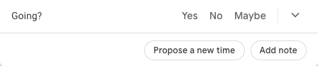 How to accept Google Calendar invites for events and meetings