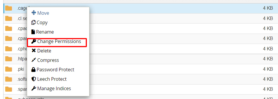 How to change file permissions in WordPress using FTP or File Manager