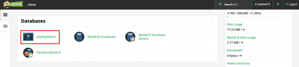 How to use phpMyAdmin to rename a table - HostPapa