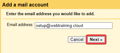 How to set up your Microsoft 365 email in Gmail (Webmail)