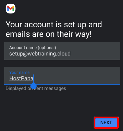 How to set up HostPapa Basic or Advanced Email on an Android device
