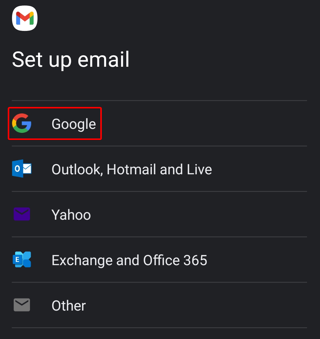 How to set up Google Workspace email on an Android device