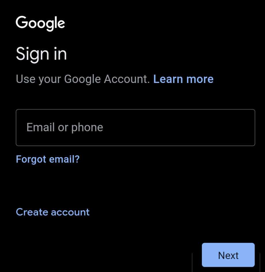 How to set up Google Workspace email on an Android device