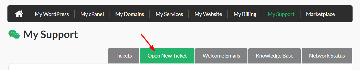 How to open a support ticket in your dashboard | HostPapa Support