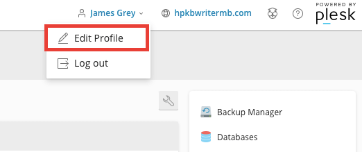 How to change your Plesk password and account information | HostPapa