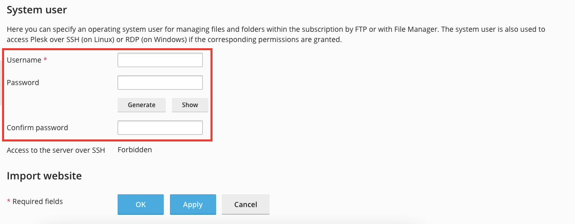 How to change your Plesk password and account information | HostPapa